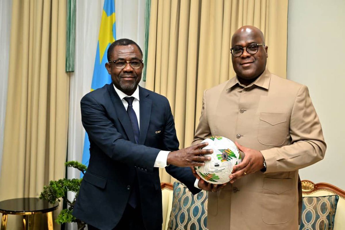 DR Congo Head of State congratulates CAF President Dr Motsepe for ...
