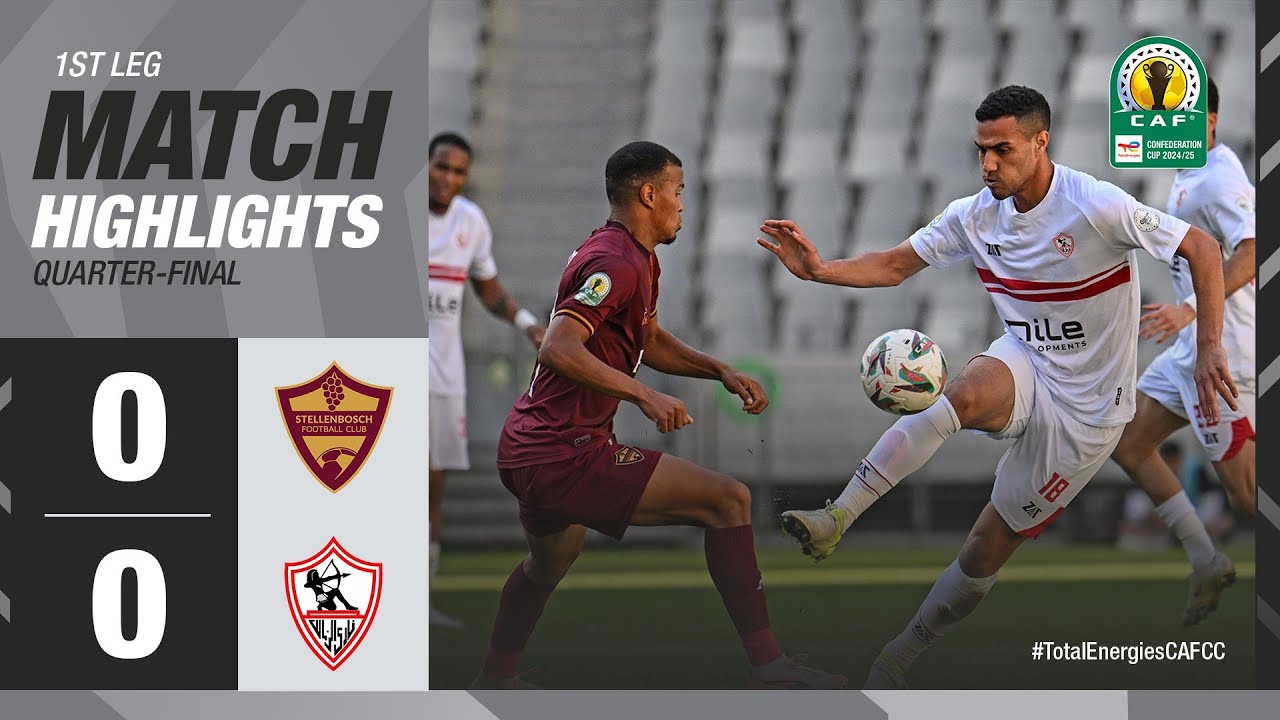 #TotalEnergiesCAFCC | HIGHLIGHTS | Al Masry SC Simba SC | Quarter ...