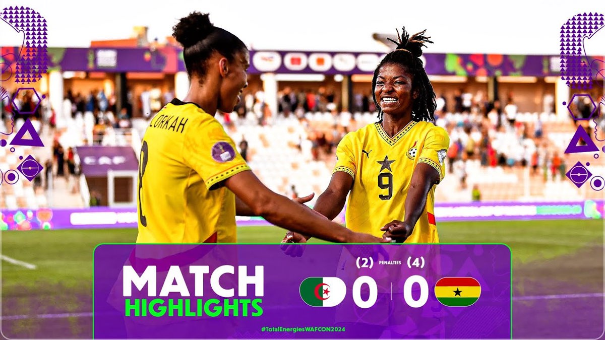 Algeria (2) 0-0 (4) Ghana Match Highlights l TotalEnergies WAFCON 2024 ...