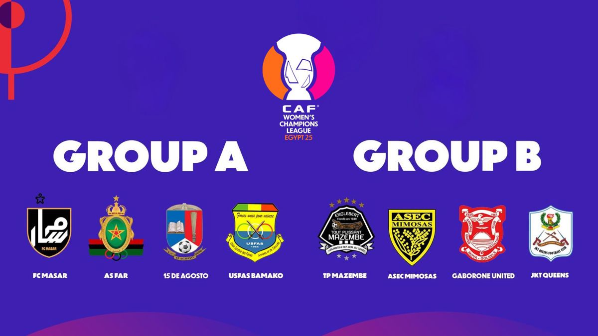 CAF Women’s Champions League 2025 Finals Draw reveals balanced and ...