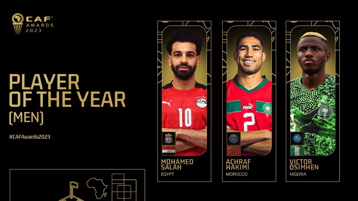 Global African Stars dominate CAF Award’s 2023 final shortlist