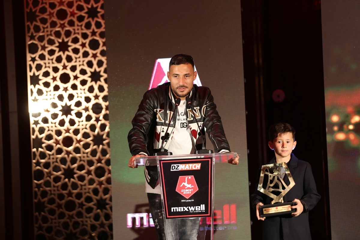 Youcef Belaïli voted best Algerian player on the African continent