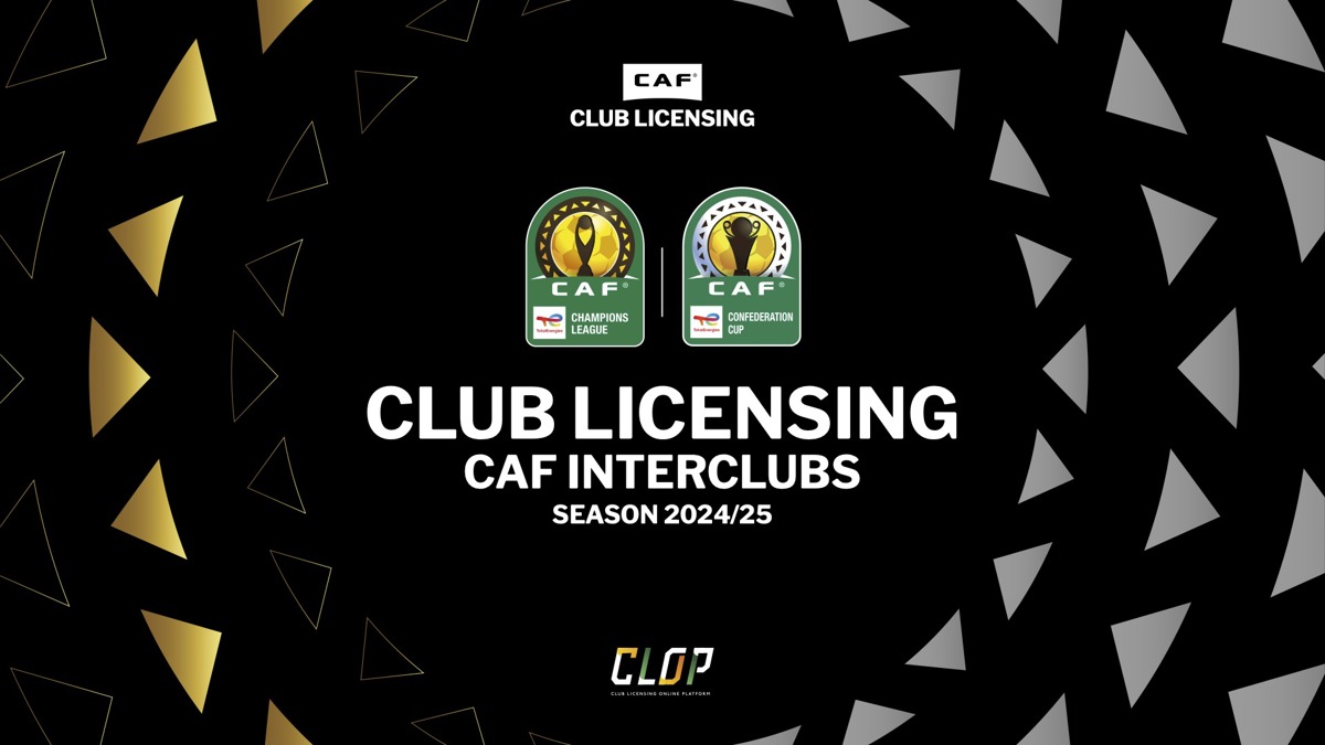 CAF reveals list of licensed clubs for the CAF Interclub 2024/25 Season