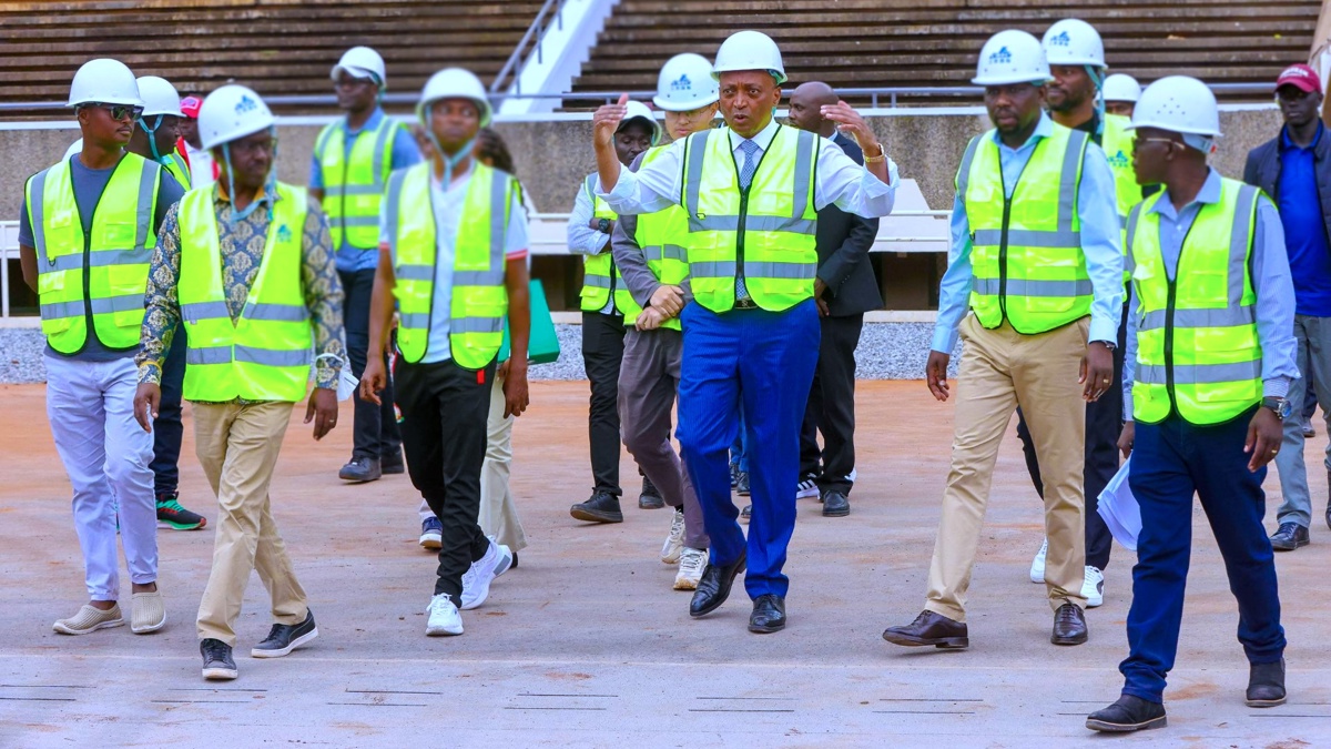 CAF President Dr Motsepe visits CAF Africa Cup of Nations 2027 proposed ...