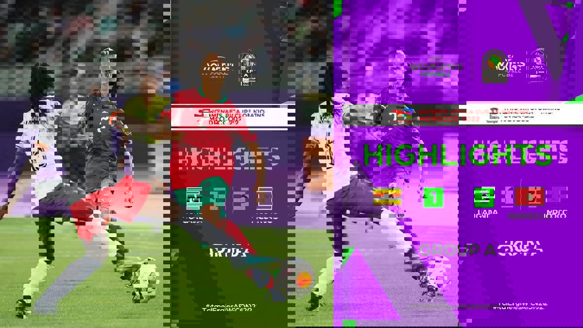 Uganda Morocco Highlights - #TotalEnergiesWAFCON2022 - Group A