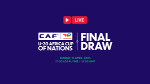 Final Draw for TotalEnergies CAF Under-20 Africa Cup of Nations, Egypt ...