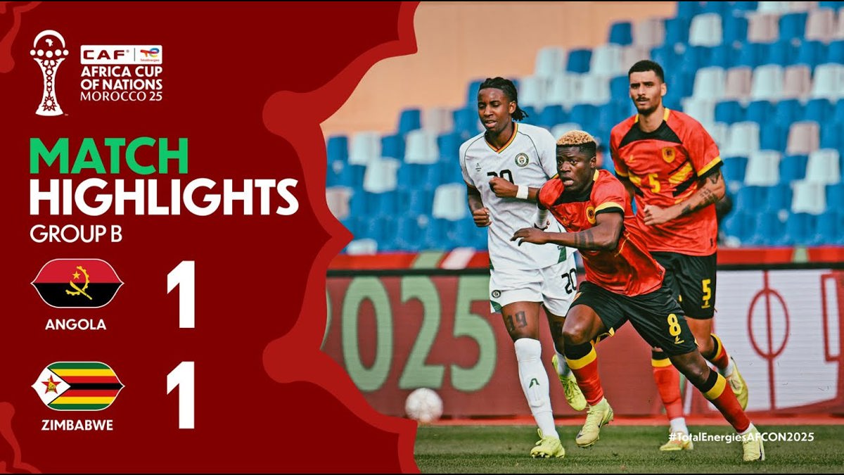HIGHLIGHTS | Angola Zimbabwe | #TotalEnergiesAFCON2025 - Group B