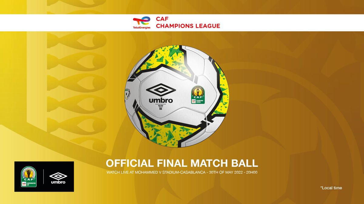 official-umbro-match-ball-for-the-totalenergies-caf-champion-s-league ...