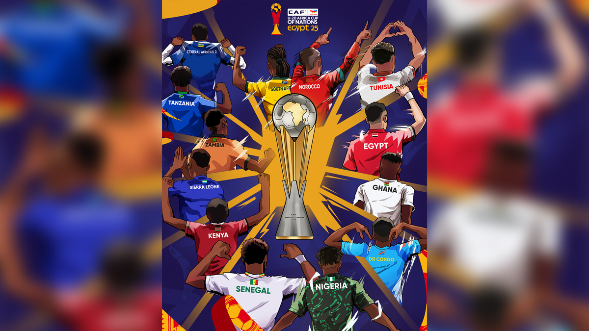 African youth stars chase glory as U-20 AFCON kicks off in Egypt today