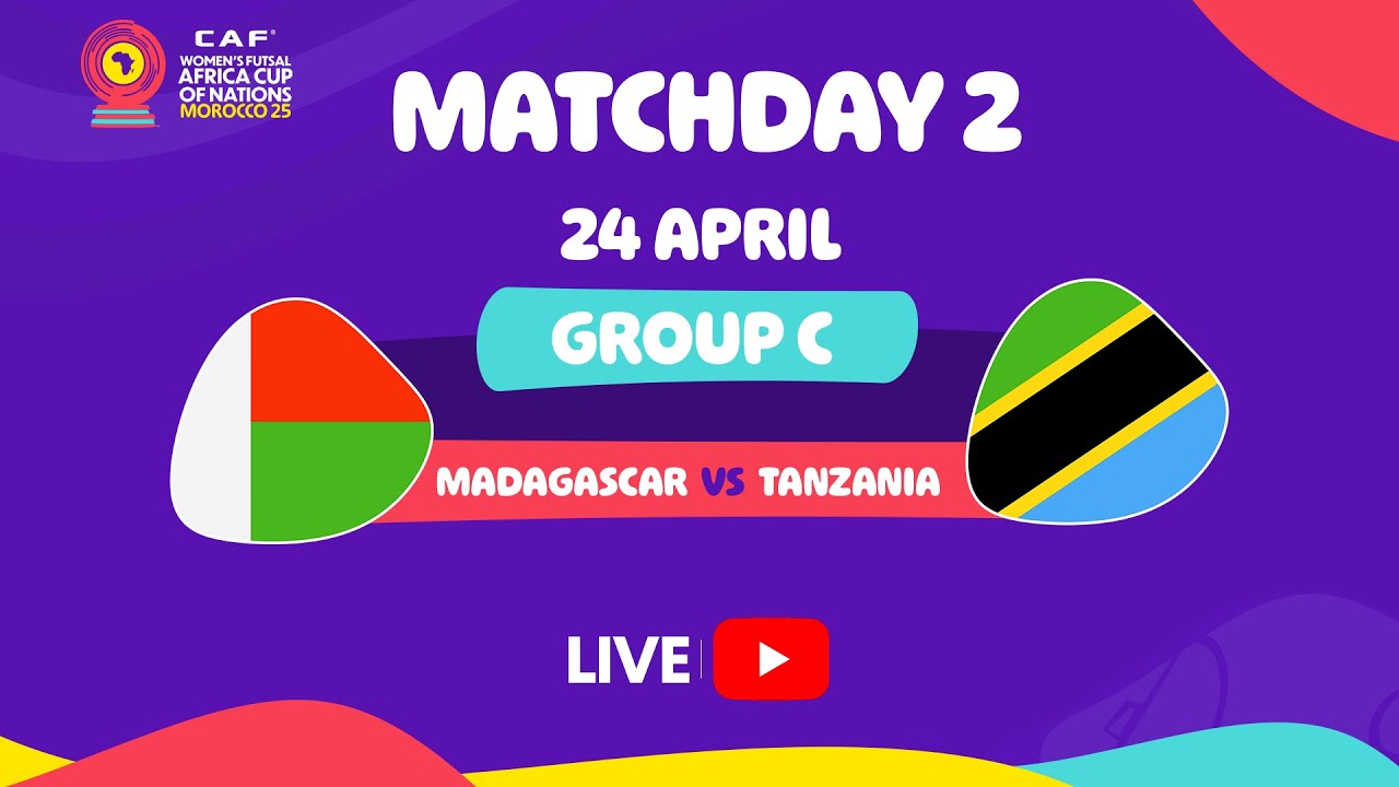 Madagascar vs Senegal - Futsal WAFCON 2025 | Matchday 1