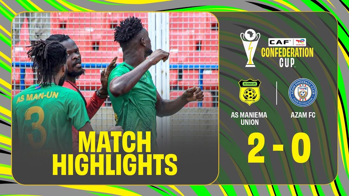HIGHLIGHTS | AS Maniema Union Azam FC | Matchday 1 | 2025-26 # ...