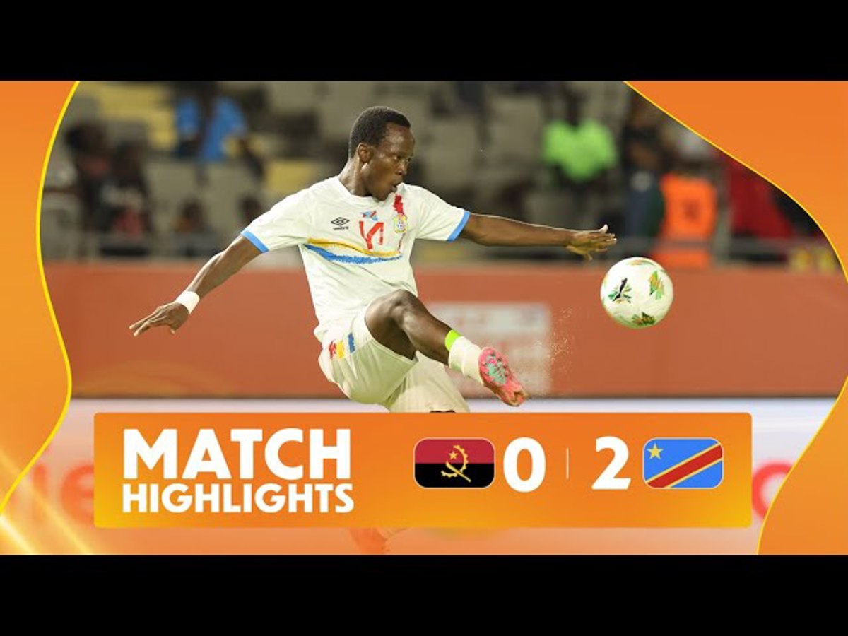 Angola 0-2 DR Congo Match Highlights l TotalEnergies CHAN 2024 l Matchday 4