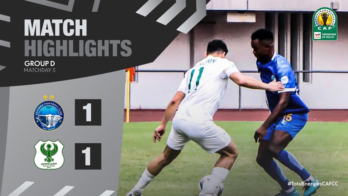 HIGHLIGHTS | Enyimba FC Al Masry SC | Matchday 5 | 2024/25 # ...