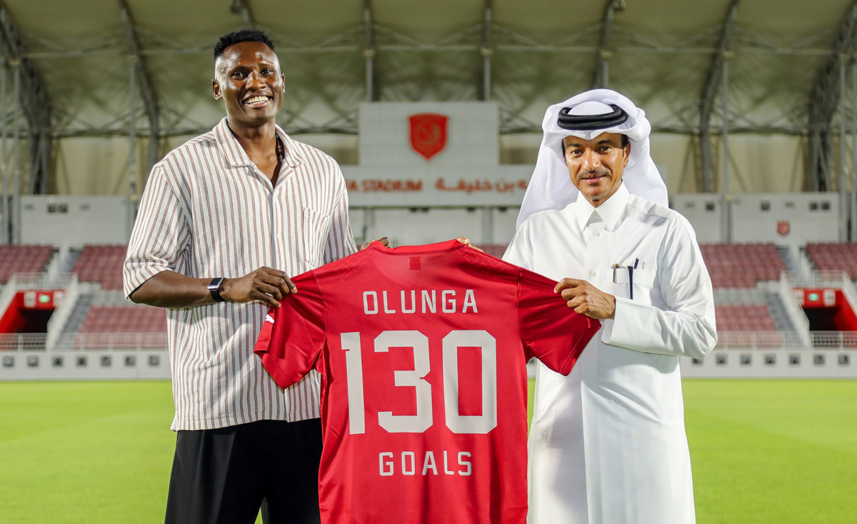 Kenya striker Olunga bids farewell to Al Duhail as club’s all-time top ...