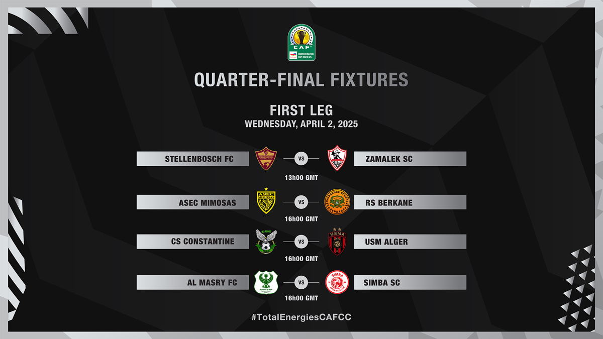 Historic derbies and fresh battles headline 2024/25 TotalEnergies CAF ...