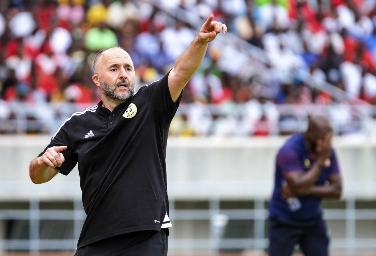 Algeria coach Belmadi names 26 players for TotalEnergies AFCON