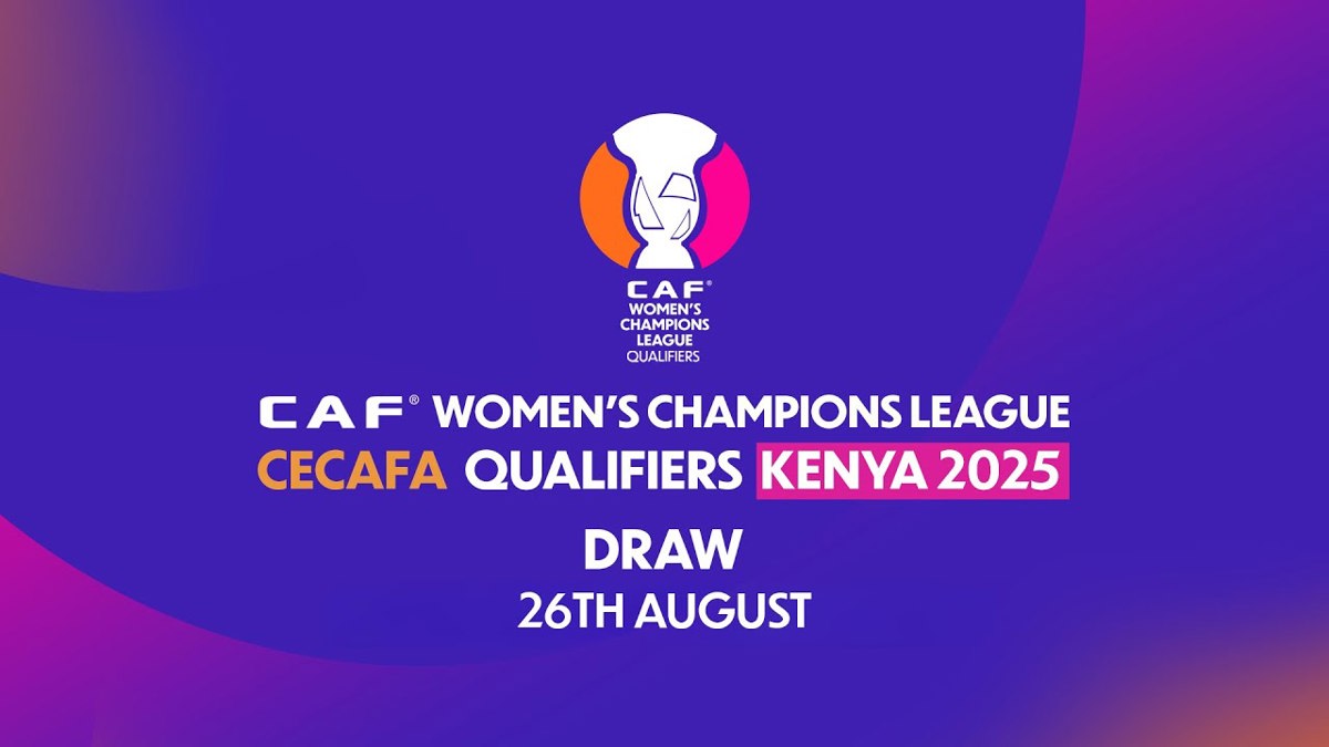 CAF Women's Champions League CECAFA Qualifiers Draw - Kenya 2025