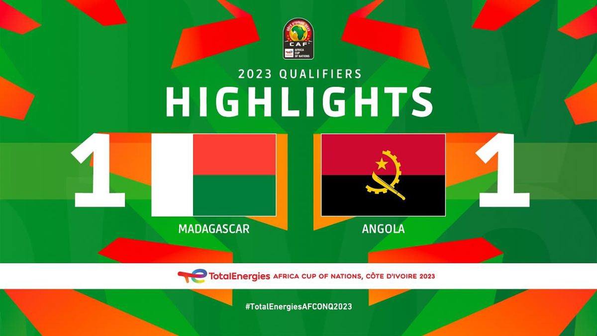 Madagascar Angola | Highlights - #TotalEnergiesAFCONQ2023 - MD2 Group E