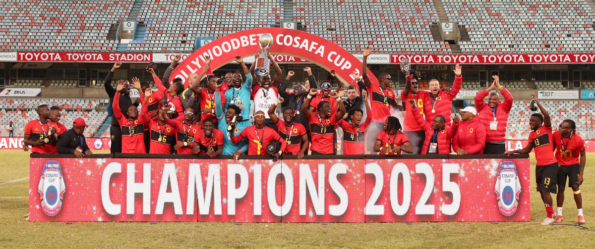 Angola crowned champions of COSAFA region for second year in a row