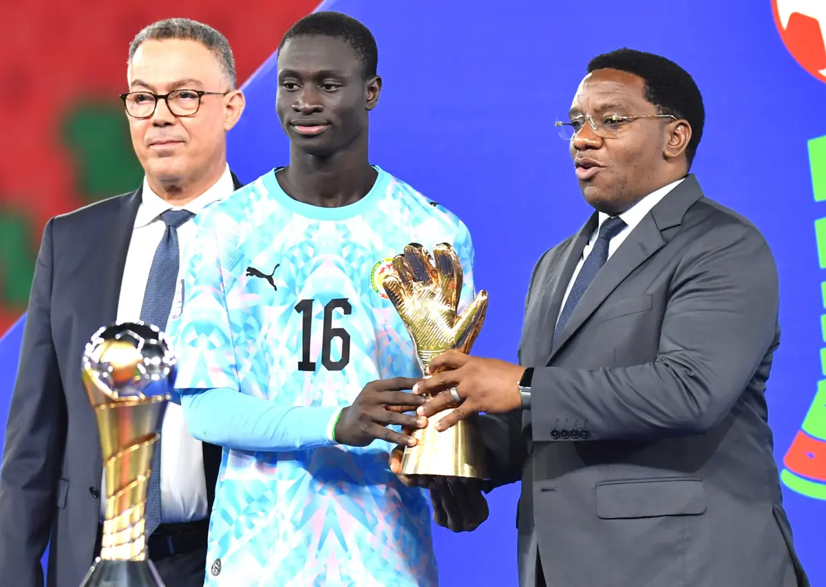 Assane Sarr named best goalkeeper after inspiring Senegal to U-17 AFCON ...