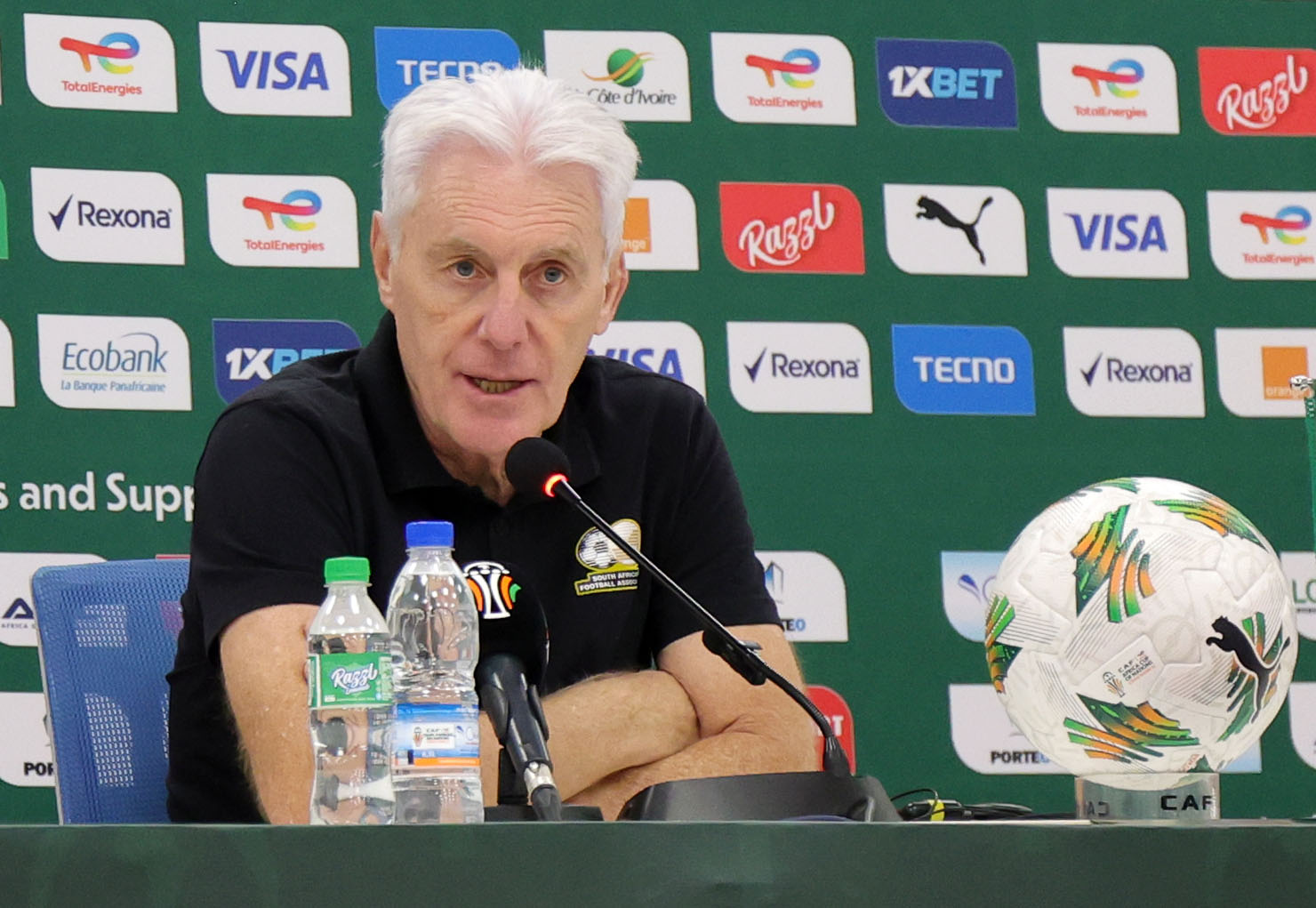 Broos attributes loss to missed penalty and physicality of Mali