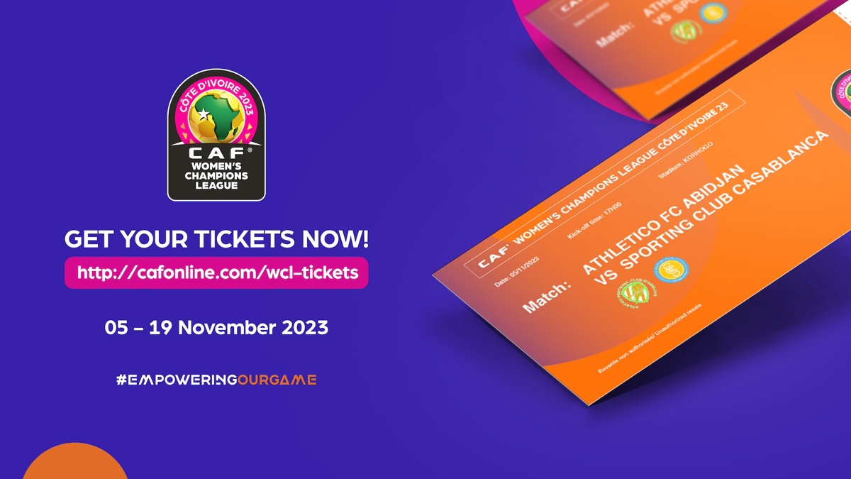 CAF launches ticketing platform for CAF Women’s Champions League, Cote ...