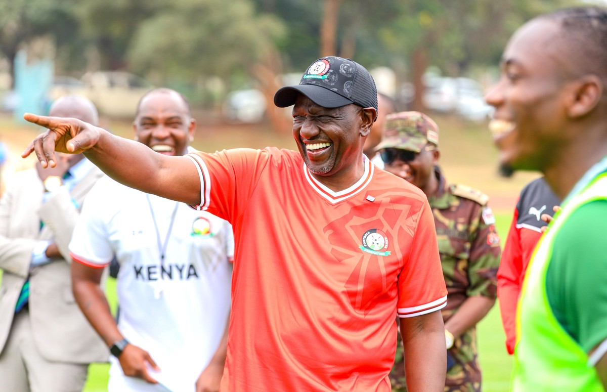 Kenya President Ruto in surprise Harambee Stars visit, wants focus on ...