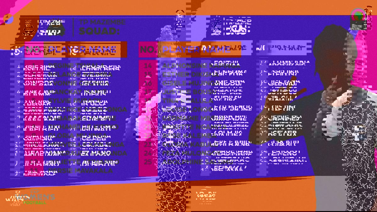 caf-women-s-champions-league-tp-mazembe-s-squad-list