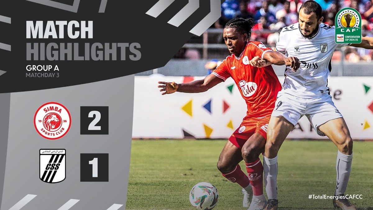 HIGHLIGHTS | Simba SC CS Sfaxien | Matchday 3 | 2024/25 #TotalEnergiesCAFCC