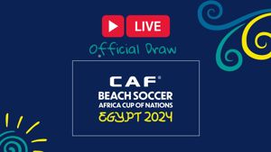 WATCH LIVE: CAF Beach Soccer AFCON Egypt 2024 Official Draw