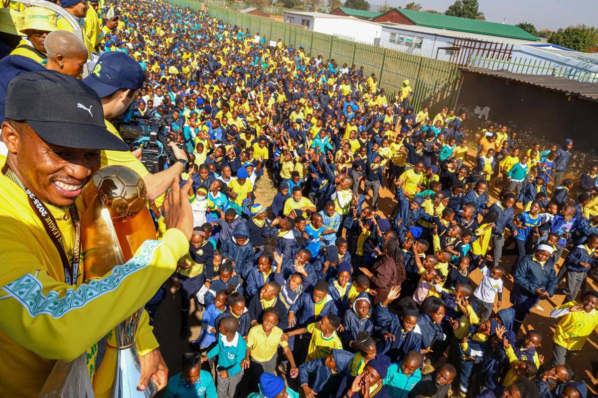 African champions parade TotalEnergies CAF Champions League trophy to ...