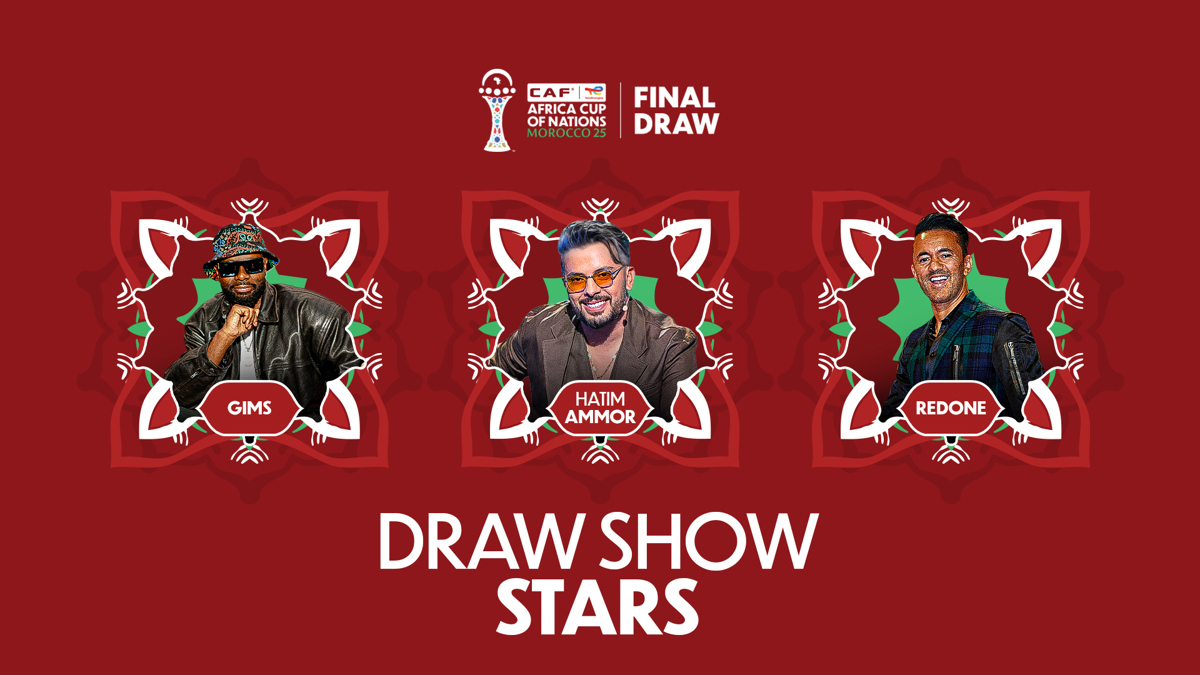 RedOne, Hatim Ammor and Nouamane Lahlou, Gims: A dream cast for the TotalEnergies CAF Africa Cup ...