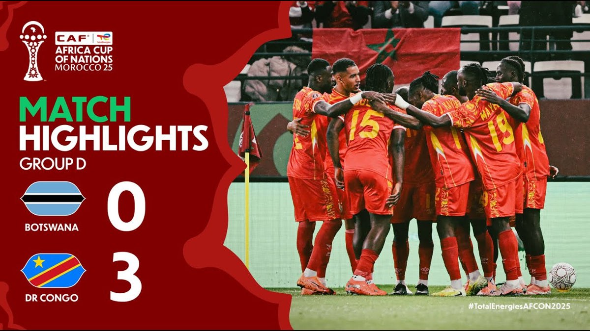 HIGHLIGHTS | Botswana DR Congo | #TotalEnergiesAFCON2025 - Group D