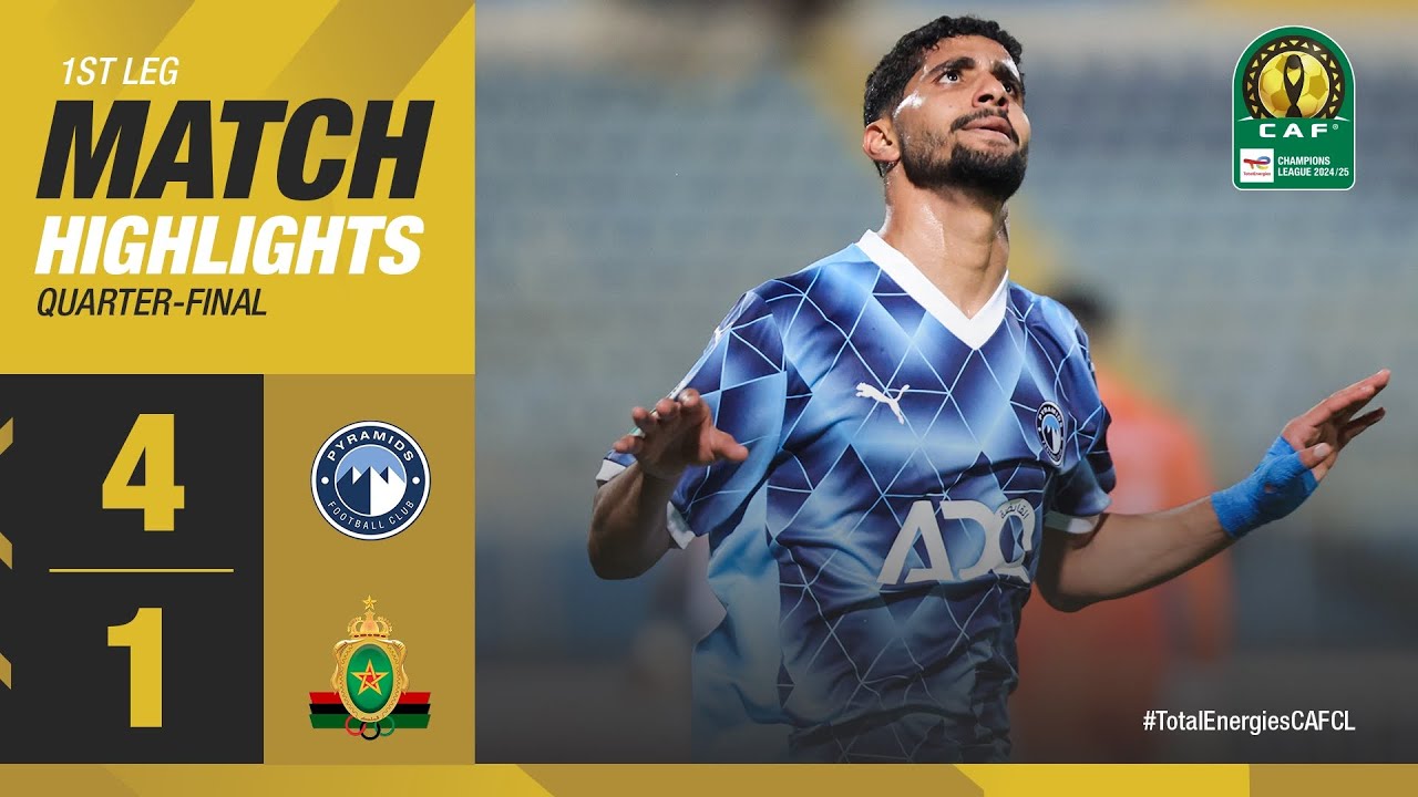 #TotalEnergiesCAFCL | HIGHLIGHTS | ASFAR Pyramids FC | Quarter-Finals ...
