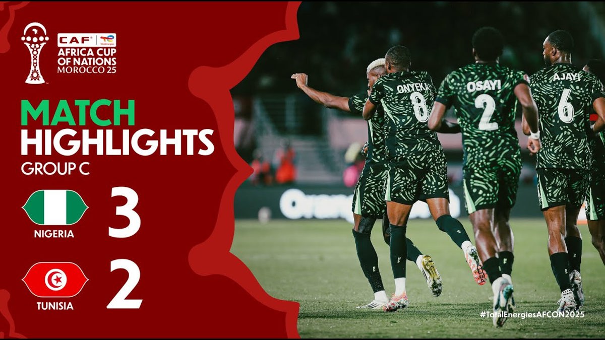 HIGHLIGHTS | Nigeria Tunisia | #TotalEnergiesAFCON2025 - Group C |ملخص ...