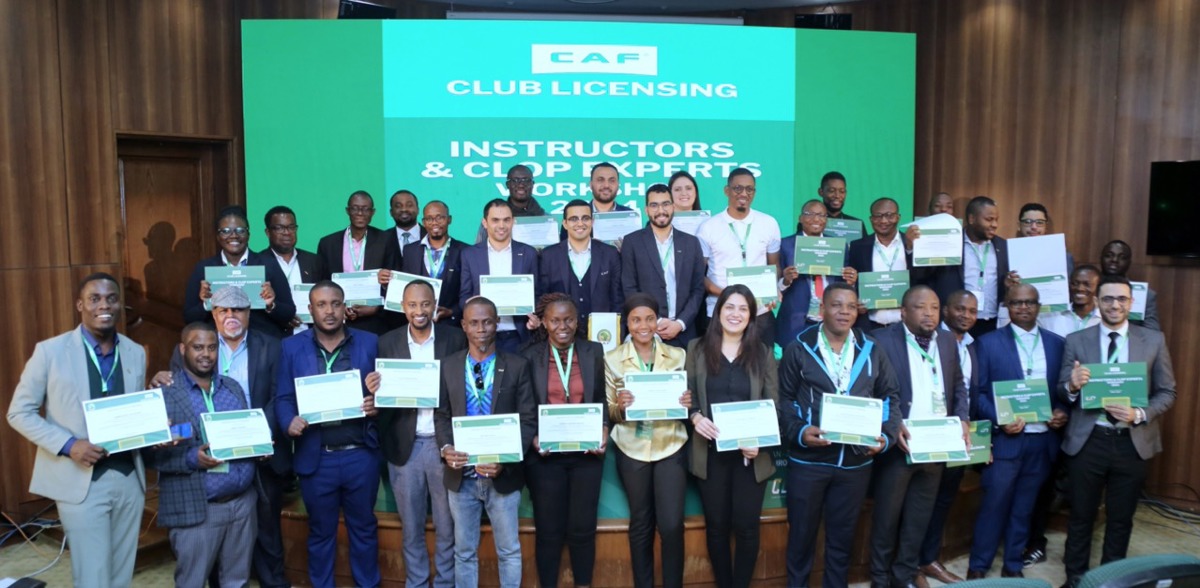 CAF conclude Club Licensing Instructors and CLOP Experts Workshop 2024 ...