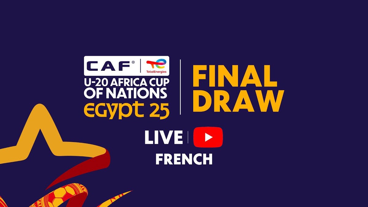 TotalEnergies CAF U-20 AFCON Final Draw - Egypt 2025