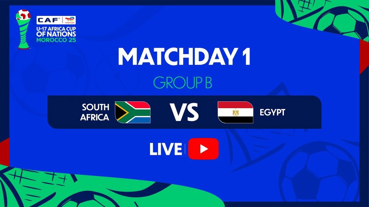 South Africa vs Egypt - U-17 AFRICA CUP OF NATIONS