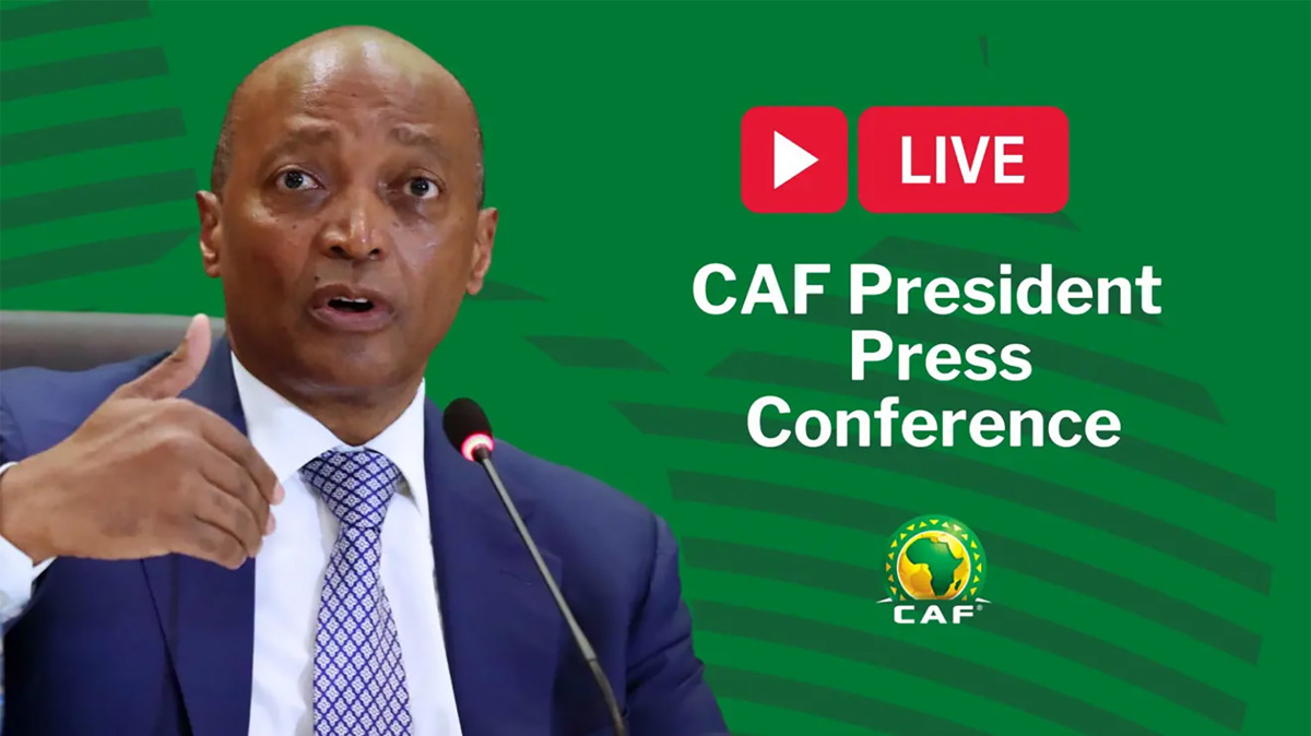 WATCH LIVE: CAF President Dr Patrice Motsepe Important Announcement, 23 ...