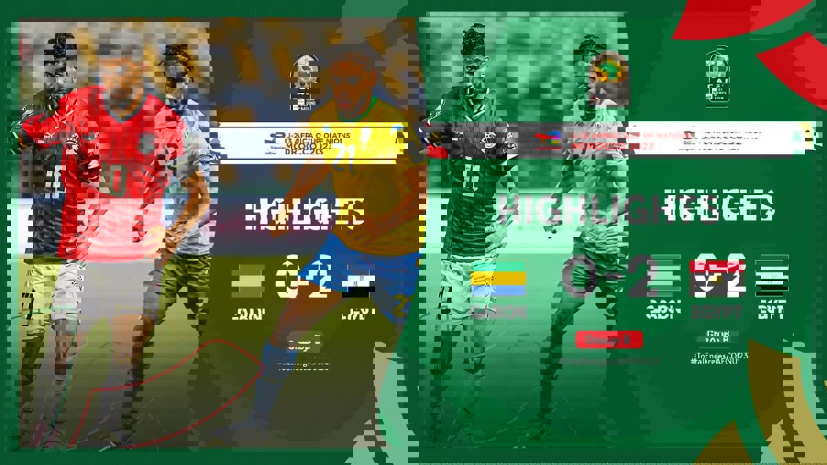 Gabon Egypt| Highlights - #TotalEnergiesAFCONU23 - MD3 Group B