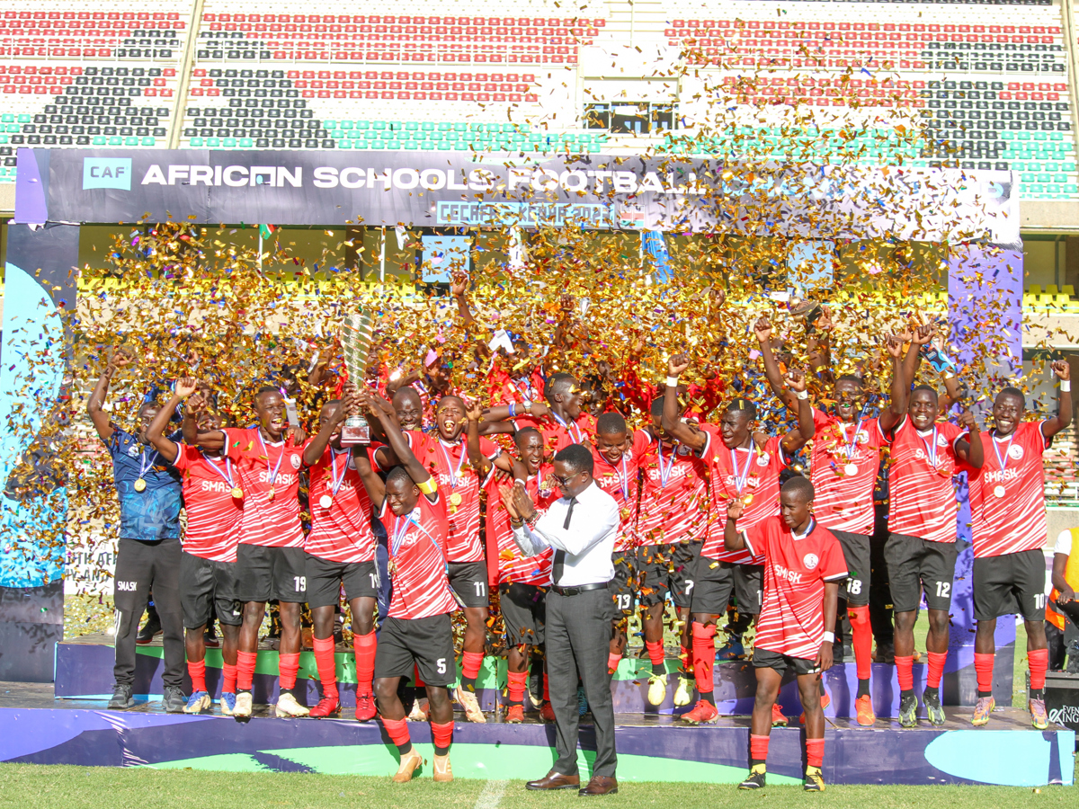 Double victory for Uganda in CAF African Schools Football Championship ...