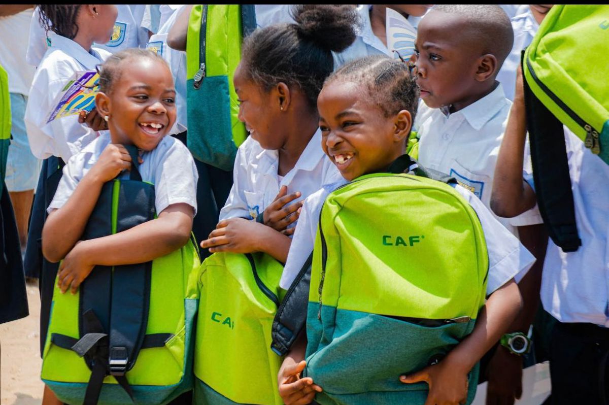 CAF grassroots drive brings football to Ngaliema schools