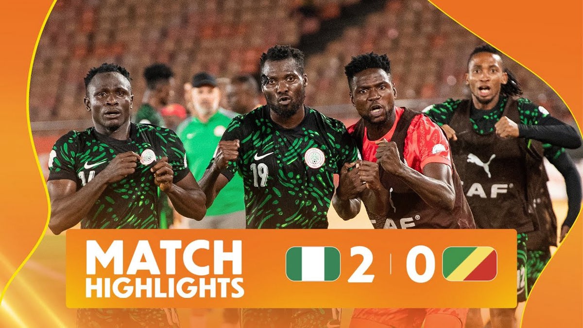 Nigeria 2-0 Congo Match Highlights l TotalEnergies CHAN 2024 l Matchday 3