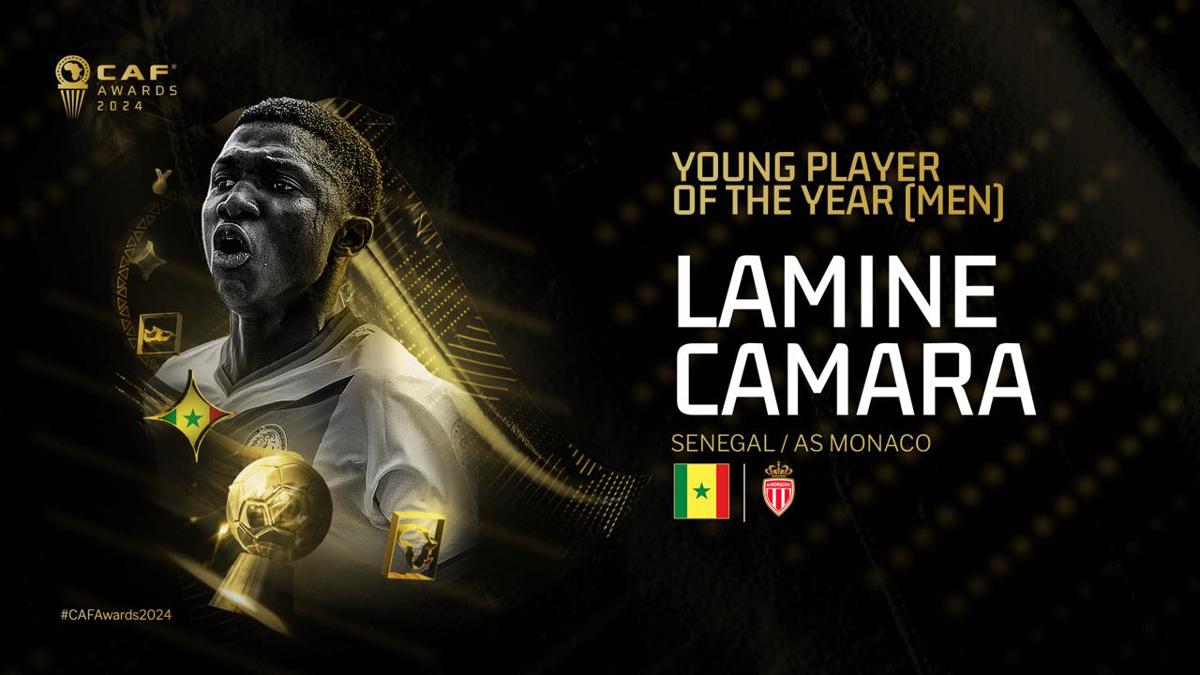 Lamine Camara voted best Young Player of the Year