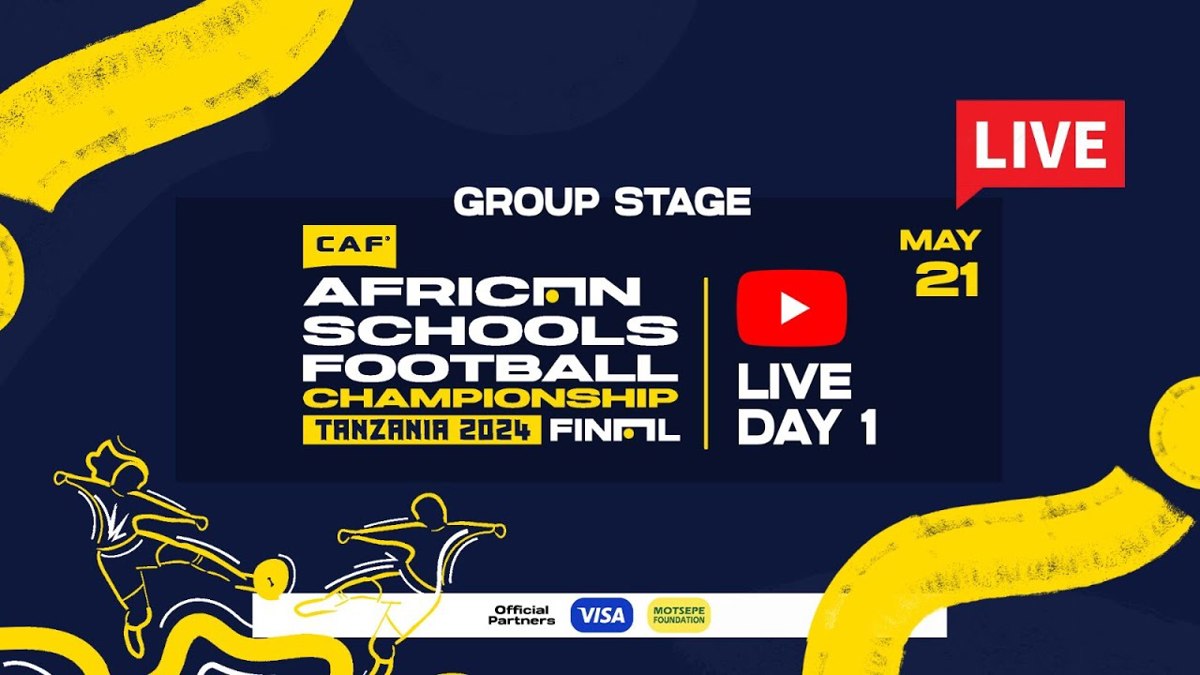 WATCH LIVE: CAF African Schools Football Championship Continental Finals