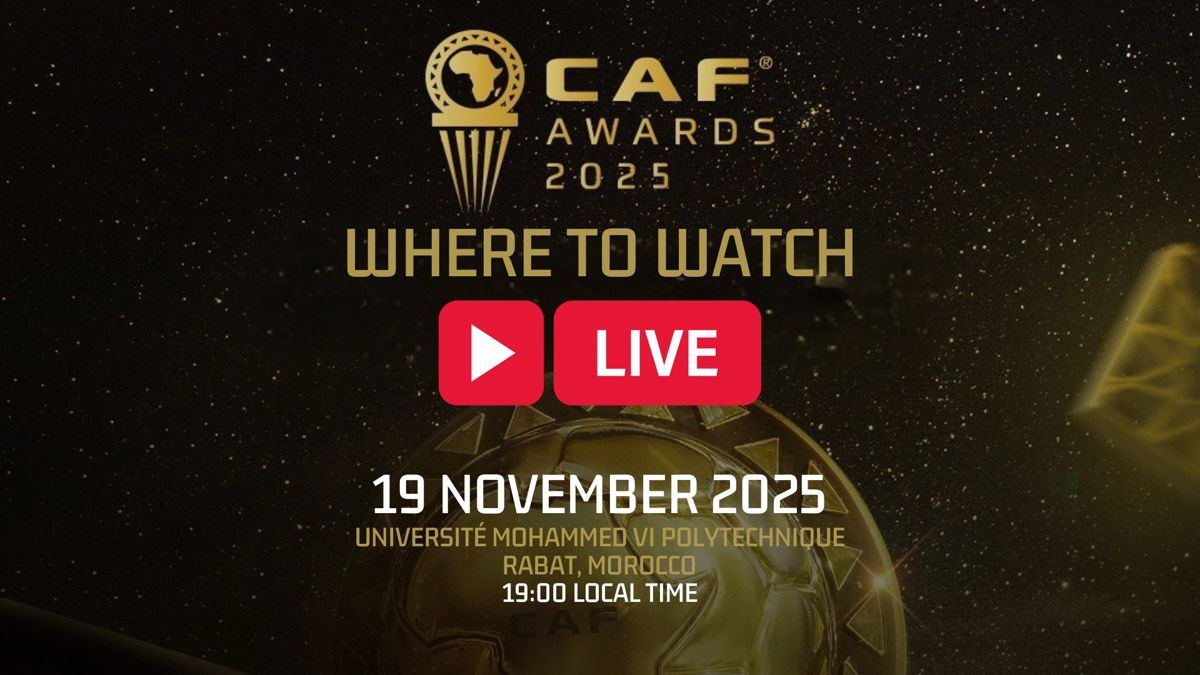 Où regarder en direct la cérémonie des CAF Awards 2025 ce mercredi