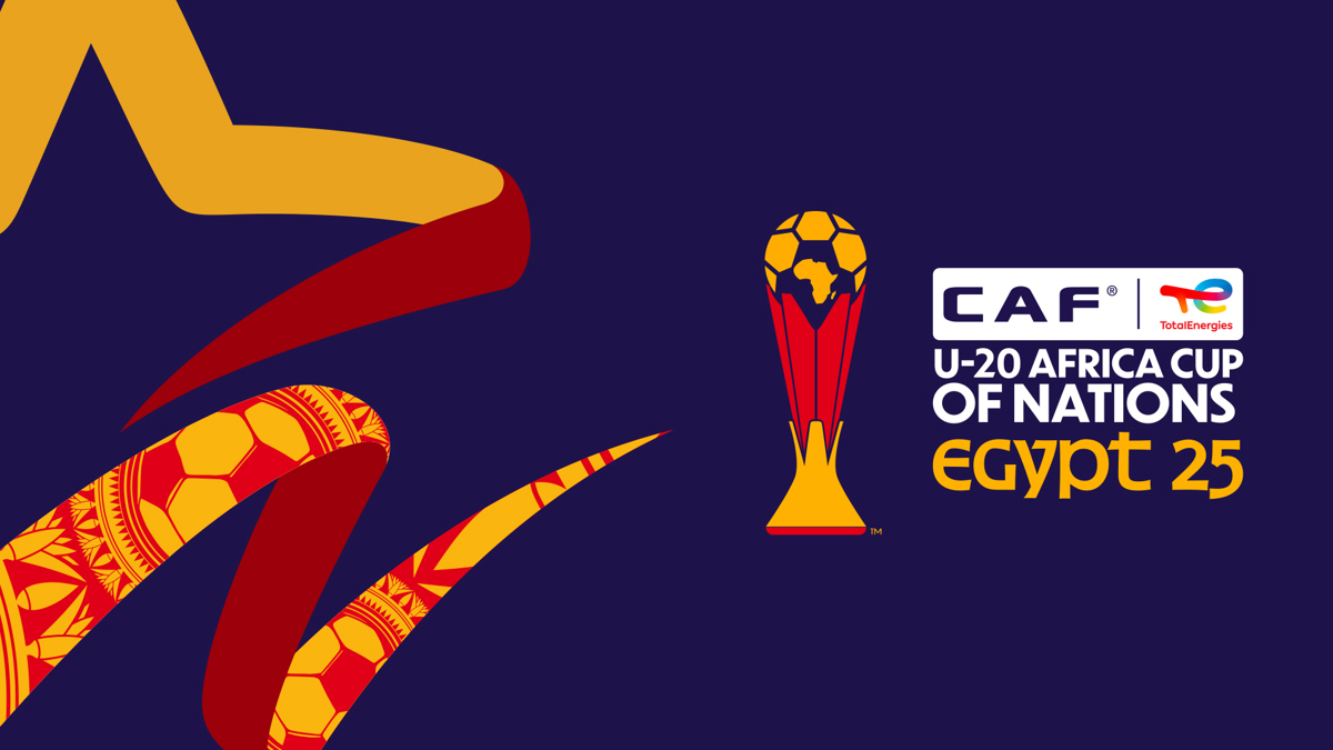 CAF unveils new TotalEnergies CAF U-20 AFCON Egypt 2025 Logo and Trophy