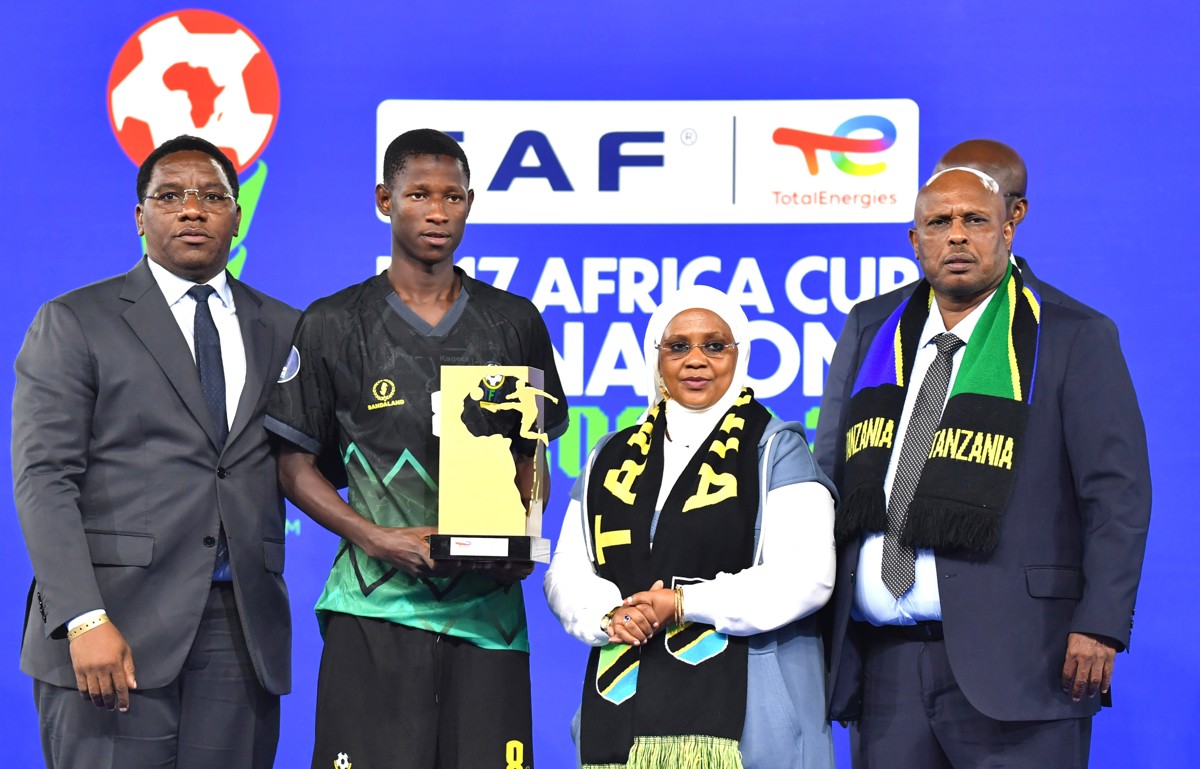 Tanzania’s Issa Chole named TotalEnergies Man of the Competition at U ...