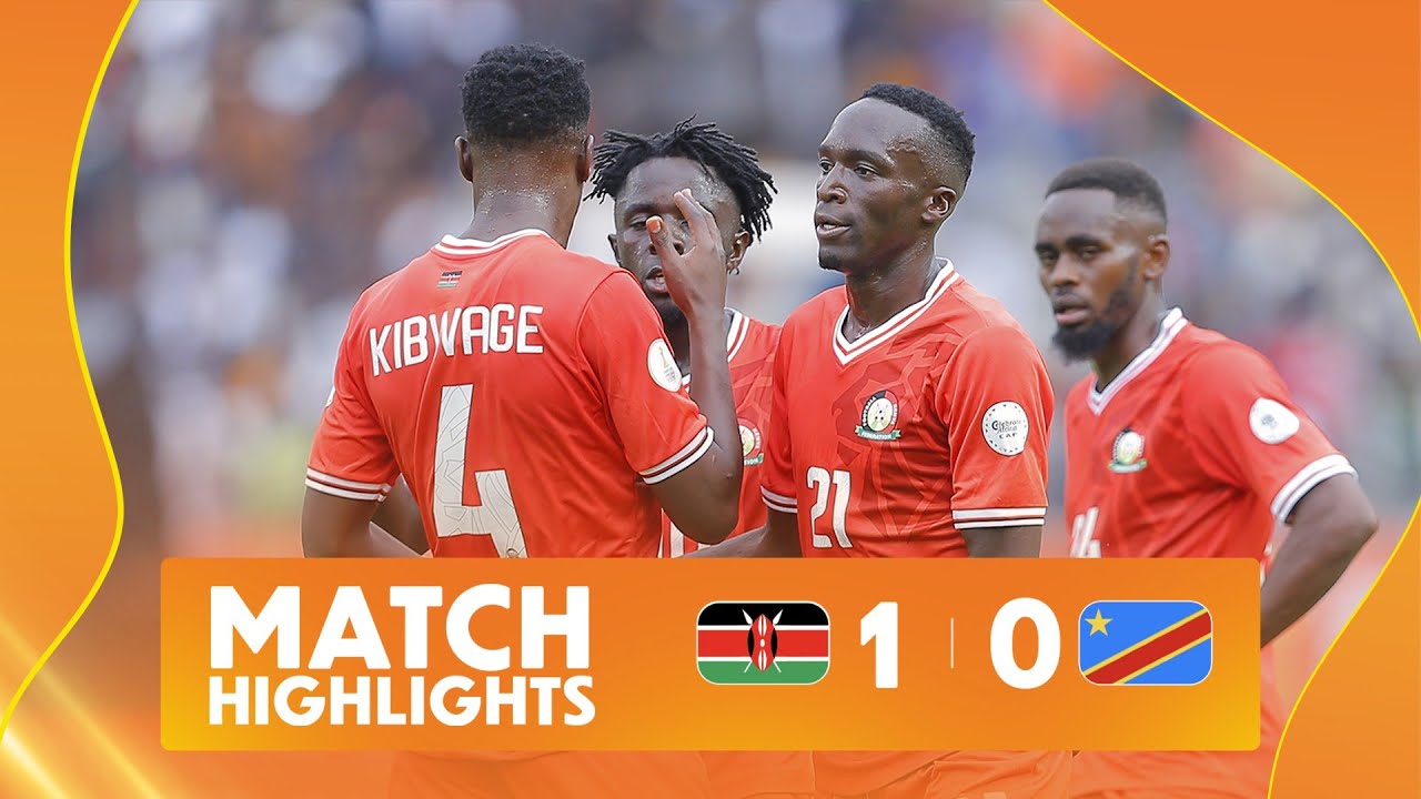 DR Congo 2-0 Zambia Match Highlights l TotalEnergies CHAN 2024 l Matchday 2