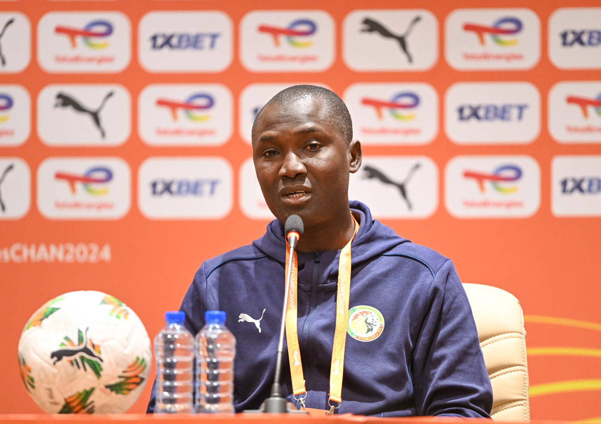 Senegal coach Diallo not burdened by title defence pressure